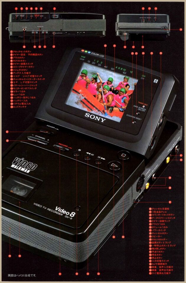 GV-8 / GV-9 1989年5月 | ソニー坊やと呼ばれた男