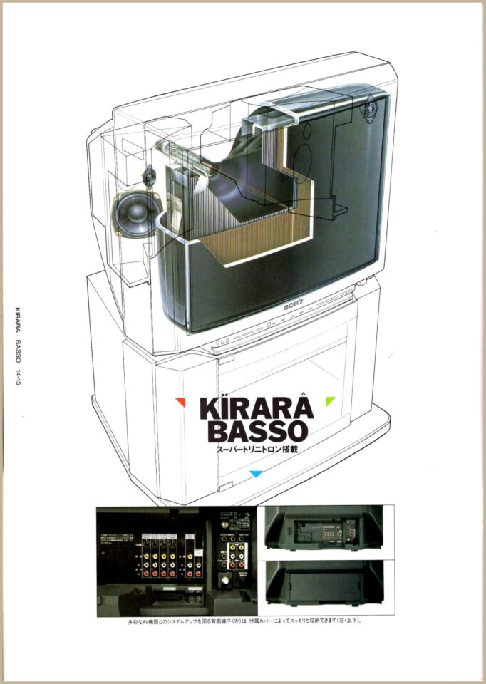 KV-34ST1 / KV-29ST1 1991年10月 | ソニー坊やと呼ばれた男